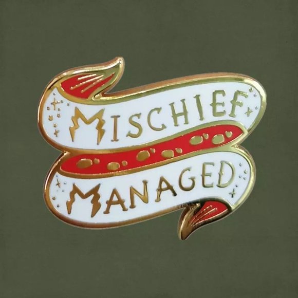 unbranded | Jewelry | 5 Off Harry Potter Mischief Managed Pin Marauders ...